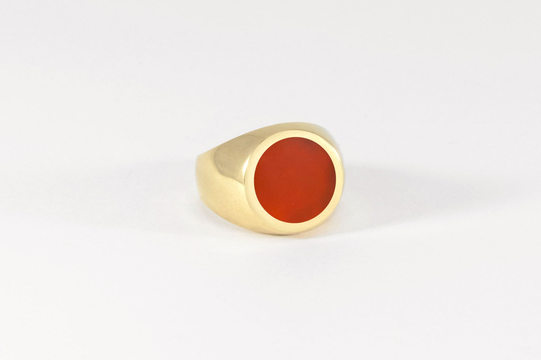 Legier STONE SIGNET RINGS - ROUND– legier