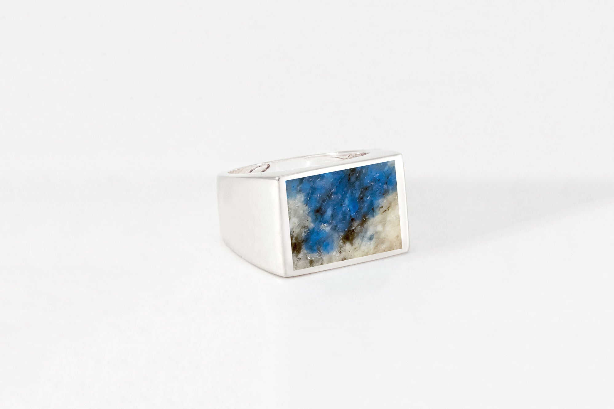 K2 Blue Stone Signet Ring Legier– legier